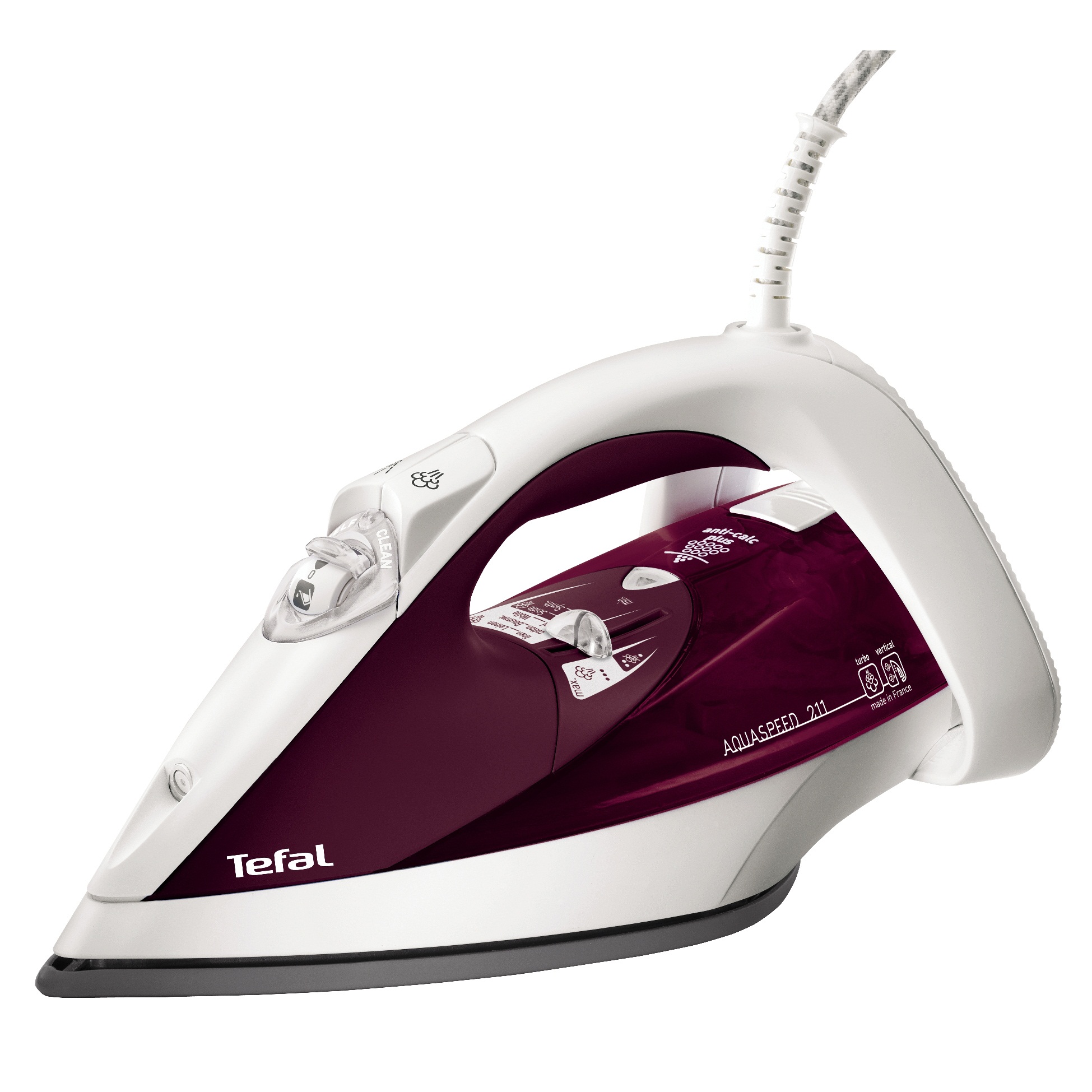 Fier de Calcat Tefal FV5211E1 Aquaspeed, Talpa Ultragliss Diffusion